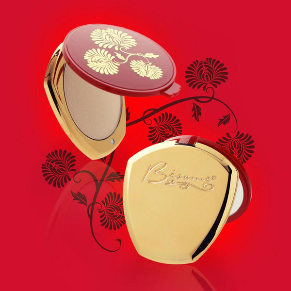 Bésame Slim Travel Refillable Compact - GOLD – GetDollied